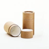 China Eco Friendly Kraft Paper Push Up Tube 83.3mm Diameter for Lip Balm Deodorant Stick Packaging for sale