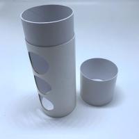China Eco - Friendly Paper Cans Packaging Window Gift Paper Tube for sale