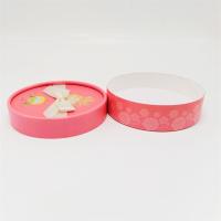 China Cardboard Paper Cylinder Containers for Human Hair Clothing Packaging 52.3mm to 153.3mm for sale