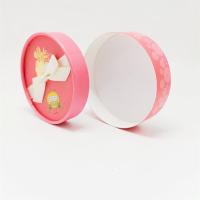 China Cardboard Paper Cylinder Containers for Human Hair Clothing Packaging 52.3mm to 153.3mm for sale