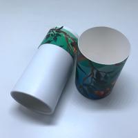 China Biodegradable Green Kraft Paper Tube Recycled Cylinder Mailing Packaging for sale