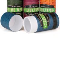 China Custom Printed Blue Red Paper Tube Packaging for Gift Food 50mm Diameter for sale