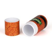 China Custom Printed Blue Red Paper Tube Packaging for Gift Food 50mm Diameter for sale