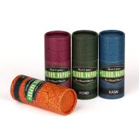 China Mini Custom Print Paper Tube Packaging Cardboard Cylinder Boxes Ribbon for sale