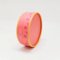 China Round Cardboard Apparel Packaging Paper Boxes for T-Shirt Clothes Skincare 52.3mm Diameter for sale