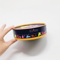 China Custom Paper Tube Packaging Can 153mm Diameter Food Grade Kraft Cylinder Box with Custom Logo for sale