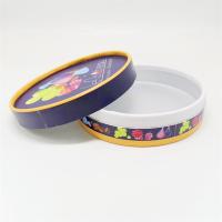 China Custom Paper Tube Packaging Can 153mm Diameter Food Grade Kraft Cylinder Box with Custom Logo for sale