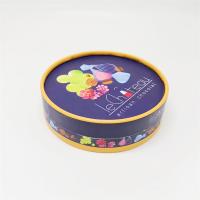 China Custom Paper Tube Packaging Can 153mm Diameter Food Grade Kraft Cylinder Box with Custom Logo for sale