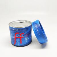 China Custom Kraft Paper Tube Packaging with Peel Off Airtight Lid 83.3mm Diameter for sale