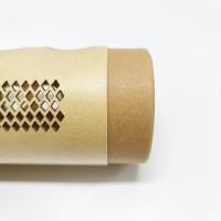 China Kraft Round Cylinder Box Cosmetic Gift Packaging Paper Tube 145mm Height 52.3mm Diameter for sale