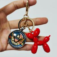 China GUGEER USA 250th Anniversary Merchandise American Eagle Flag Keychain Commemorative Gifts Keychains for 1776-2026 for sale