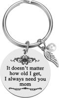 China GUGEER Personalized logo Mother's Day Gifts from Daughter Son for Mom Birthday Valentine's Day Christmas Gifts Mom Keychain Mother Keyring for sale