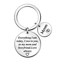 China GUGEER Personalized logo Mothers Day Gifts Easter Christmas Stocking Stuffers Valentines Day Birthday Halloween Thank You Gifts Keychain for sale