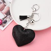China GUGEER Rhinestone Heart Charm Keychain - Cute Bag Purse Handbag Accessories - Tassel Key Chain for Women Men for sale