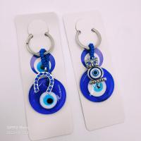 China GUGEER Blue Evil Eye Hanging Decoration Nazar Amulet Wall Hanging Home Protection and Blessing Decor (Butterfly-A) for sale