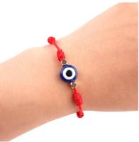 China GUGEER Red Evil Eye Protection Bracelets | Lucky Charms with Adjustable Red Thread | Gift Pack for Women, Men or Children for sale