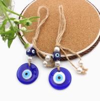 China GUGEER Blue evil eye Bag Charms Home Protection Charm - Evil Eye Wall Decor - Turkish Nazar Amulet for sale