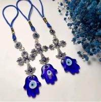 China GUGEER Evil Eye Keychains Lucky Charms Bag for Women, Cute Purse Handbag Accessories for sale