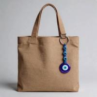 China GUGEER Evil Eye Keychain Bag Charm - Good Luck & Protection Amulet - Car Keyring Purse Accessories for Women for sale