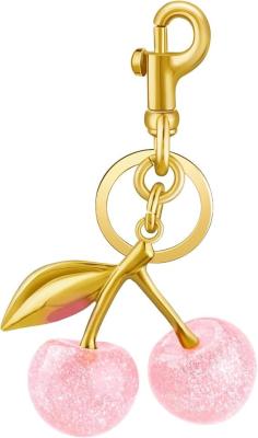 China GUGEER 2 PCS Cherry Bag Charm,cherry Keychain for Women Purse,Cute Resin Cherry Purse Charm for Handbags,Sparkly Red Fruit Key Chain Car Keys Accessories,Kawaii Gifts for Birthday Mom Christmas for sale