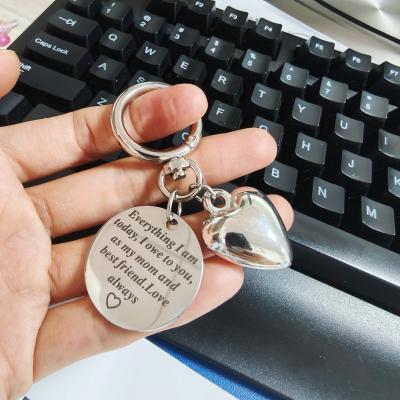China GUGEER Cute Heart Keychain Mom Christmas Gifts from Daughter Son - Mother's Day Gifts for Mom Birthday Valentines's Day Gifts from Daughter Son for sale
