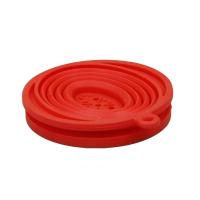 China Eco-Friendly Fold Reusable Pour Over Dripper Silicone Folding Coffee Filter for sale