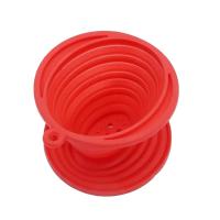China Eco-Friendly Fold Reusable Pour Over Dripper Silicone Folding Coffee Filter for sale