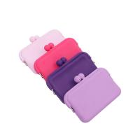 China Mini Silicone Coin Purse Keychain Wallet Portable Cute Small Bag 5 Inch for sale