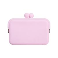 China Mini Silicone Coin Purse Keychain Wallet Portable Cute Small Bag 5 Inch for sale