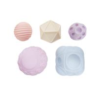China 100% Silicone Sensory Ball Set 9pcs 5pcs Textured Montessori Baby Toys for sale