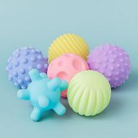 China 100% Silicone Sensory Ball Set 9pcs 5pcs Textured Montessori Baby Toys for sale