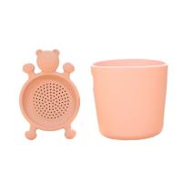 China Portable Silicone Beach Toy Bucket Set 120mm Food Grade BPA Free Kids Sand Toys for sale
