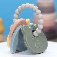 China Food Grade Silicone Baby Teether Set 5 Pack 160g BPA Free Teething Toy for sale