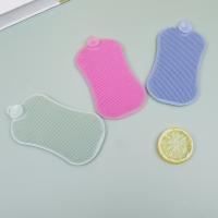 China Silicone Kitchen Cleaner Brush Multi-Function Bath Brush 15.5x8x1.2cm 35g for sale