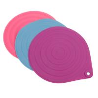 China Non-Slip Dining Table Mat Kitchen Pads Silicone Heat Insulation Pad for sale