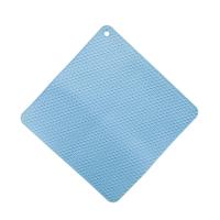 China Food Grade Silicone Anti-Scalding Table Mat 340x340x4mm Heat Resistant Kitchen Splash Guard for sale