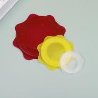 China Food Grade Silicone Stretch Fresh Cover Lids 3 Sizes 120mm 80mm 55mm Reusable for sale