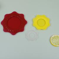 China Food Grade Silicone Stretch Fresh Cover Lids 3 Sizes 120mm 80mm 55mm Reusable for sale