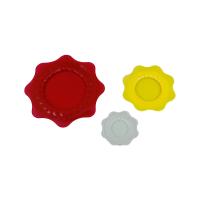 China Food Grade Silicone Stretch Fresh Cover Lids 3 Sizes 120mm 80mm 55mm Reusable for sale