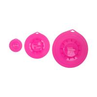 China Silicone Stretch Fresh Lids Set 3 Sizes 295mm 200mm 105mm Reusable Food Preservation Covers for sale