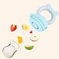 China Food Grade Silicone Baby Fruit Feeder Pacifier 3 Sizes BPA Free Teether for sale