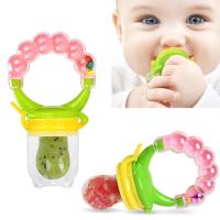China 100% Food-Grade Silicone Baby Fruit Feeder Pacifier Set BPA-Free 2-Pack for sale
