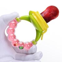 China 100% Food-Grade Silicone Baby Fruit Feeder Pacifier Set BPA-Free 2-Pack for sale