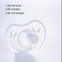 China Medical Grade Silicone Baby Pacifier Ultra Light 0-6m BPA Free Symmetrical Nipple for sale