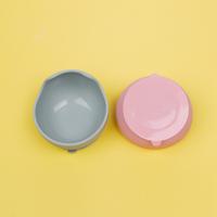 China BPA Free Baby Silicone Tableware Set Feeding Bowl 145g 11.8cm Suction Base for sale