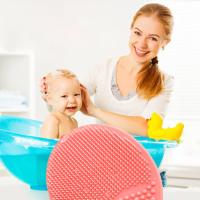 China Silicone Facial Cleansing Brush Sonic Face Washing Brush 22x104mm 12g OEM for sale