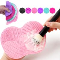 China Makeup Silicone Mat Cleaner Brush Cleaning Pad for sale