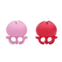 China Silicone Nail Polish Holder Bottle Finger Fixing Base Art Tool 5.2cm for sale