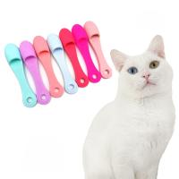 China BPA Free Silicone Pet Finger Toothbrush Kit for Dogs Teeth Cleaning 65mm for sale