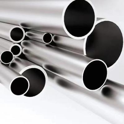 China Silver 304 304L Stainless Steel Pipe 5m-12m For Water Project for sale